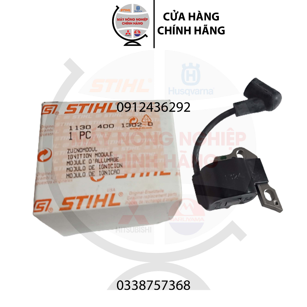 Ic Zin Máy Cưa Stihl Ms 170 180 Phụ Tùng Stihl Chính Hãng Shopee Việt Nam