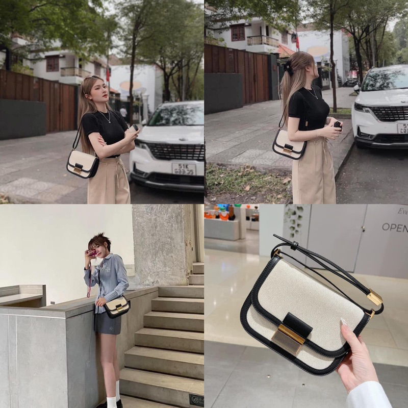 Order - Túi đeo chéo Charlot Canvas - -80782074 CK2 | Shopee Việt Nam