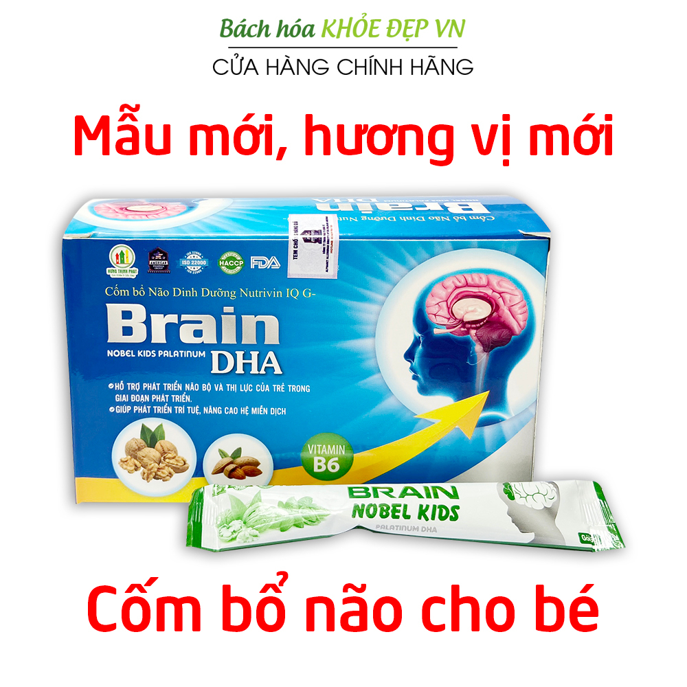 Cốm bổ não dinh dưỡng G Brain cho trẻ em phát triển não bộ, thị lực ...