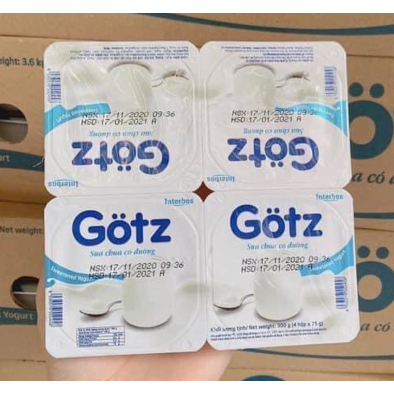 THÙNG 48 HỘP SỮA CHUA GOZT 75G. | Shopee Việt Nam