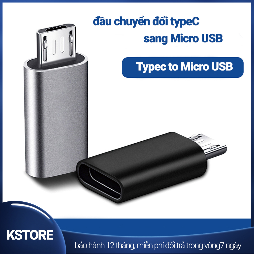 Đầu chuyển đổi TYPE C sang MICRO dùng cho máy Android như samsung ...
