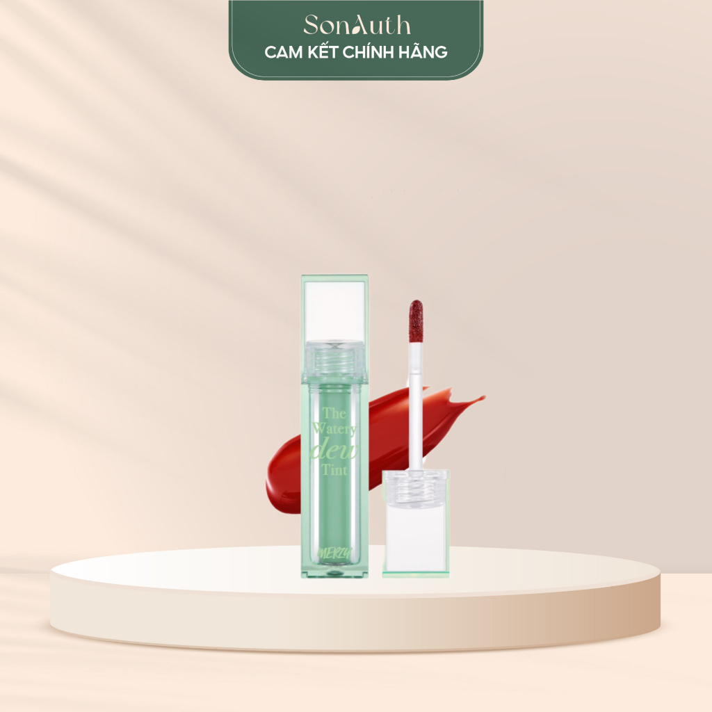 Son bóng Merzy The Watery Dew Tint 4g (version 3) | Shopee Việt Nam