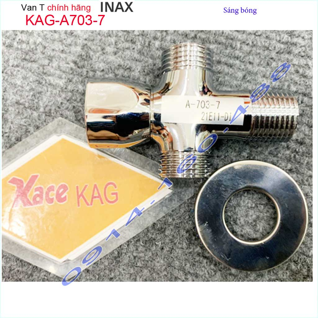 Van giảm áp lực nước Linax KAG-A703-7 nối D21, Van vặn khóa chữ T chuia nước bồn cầu và vòi xịt ...