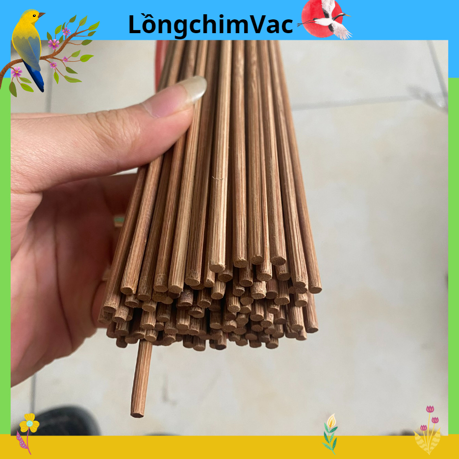 (1kg) Nan Tre Già 4li, 5li, 6li làm lồng bãy, dài1m, làm diều đẹp, Nan ...