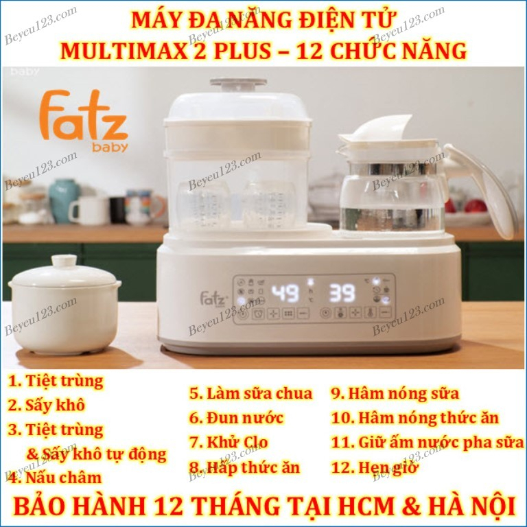 MULTIMAX 2 PLUS - Máy đa năng điện tử Fatzbaby / Tiệt trùng sấy khô ...