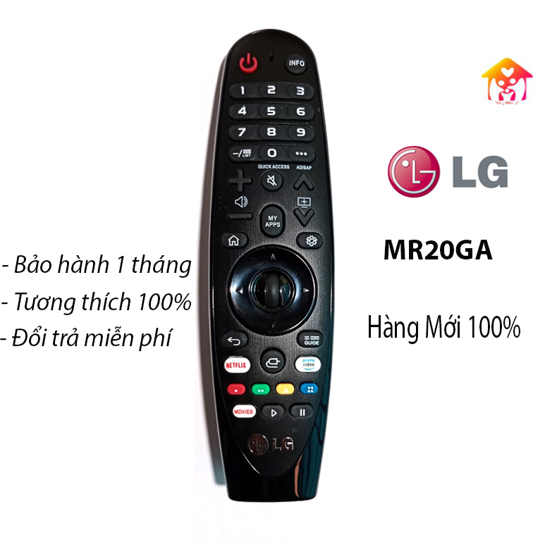 Điều Khiển Tivi LG Magic LG MR20GA Không Giọng Nói Tương Thích Tất Cả ...
