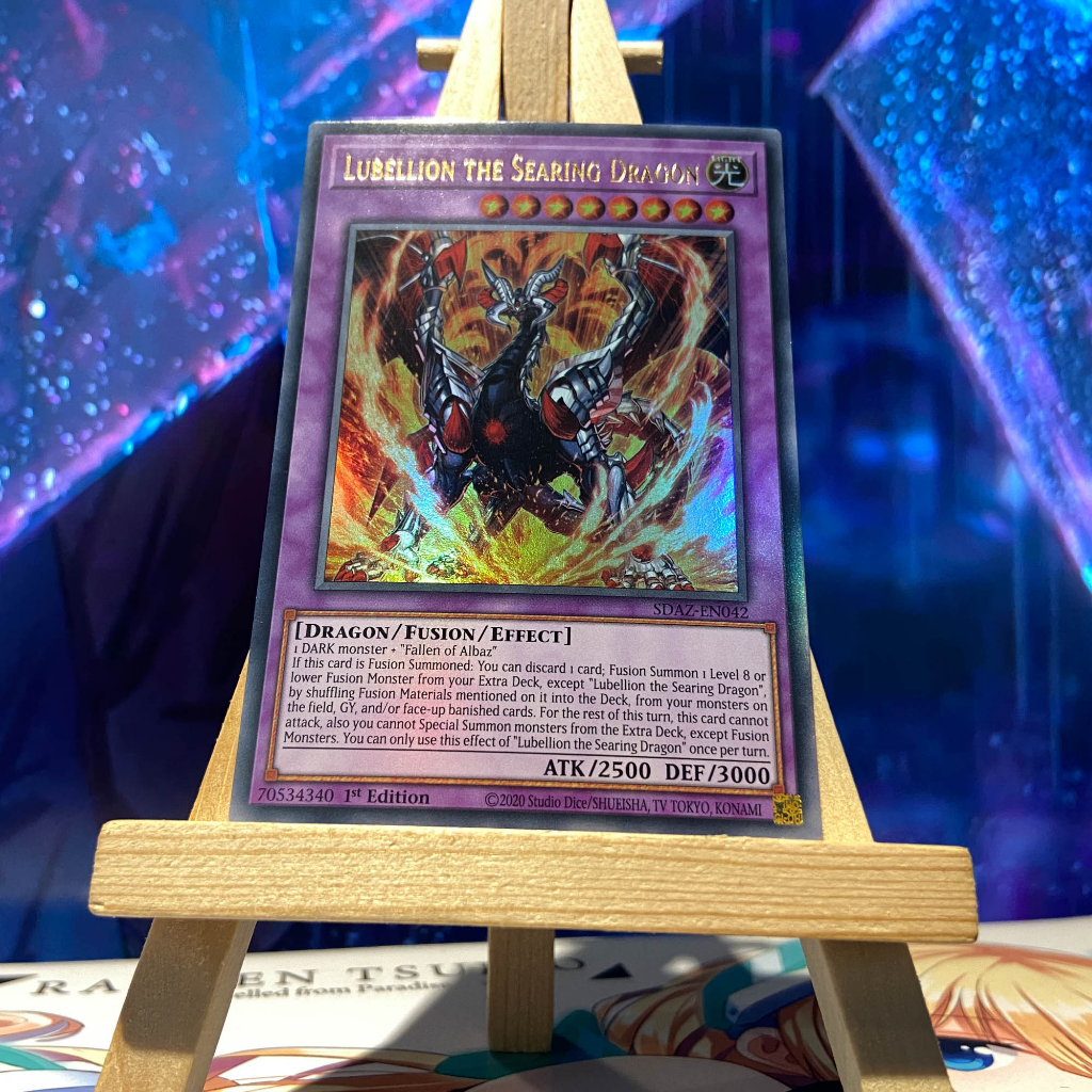 Lubellion the Searing Dragon - SDAZ-EN042 - Ultra Rare 1st Edition | Shopee Việt Nam