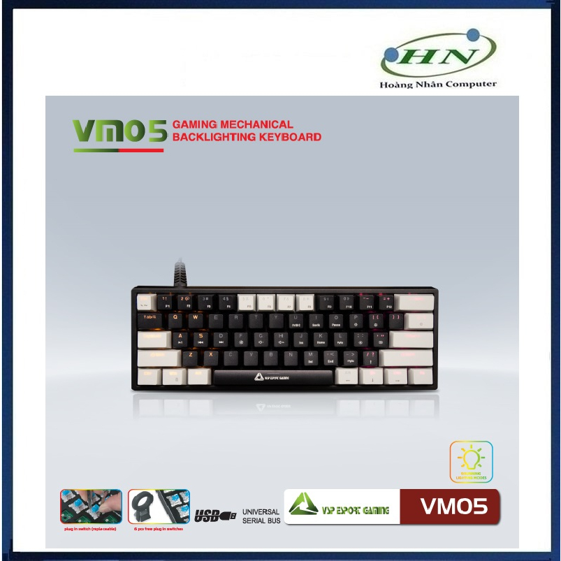 Bàn Phím Cơ VSP VM05 ESPORT GAMING | Shopee Việt Nam