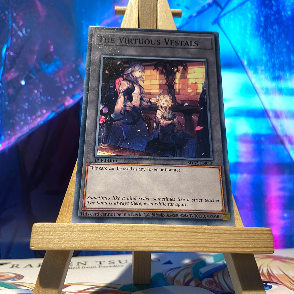 [ Bài Yugioh Chính Hãng ] Token The Virtuous Vestals - SDAZ-EN050 ...