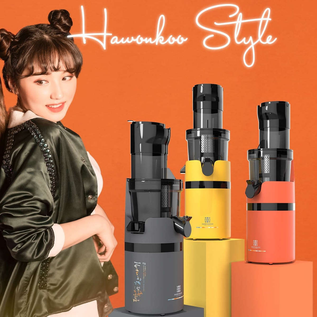 Máy ép chậm Hawonkoo Hàn Quốc SJH-002 công suất 200W - Ép nguyên quả ...