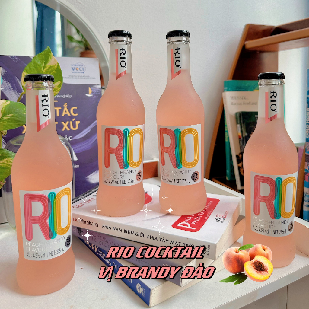 RIO Cocktail Vị Brandy Đào 🍑 - Nhập khẩu chính hãng | Shopee Việt Nam