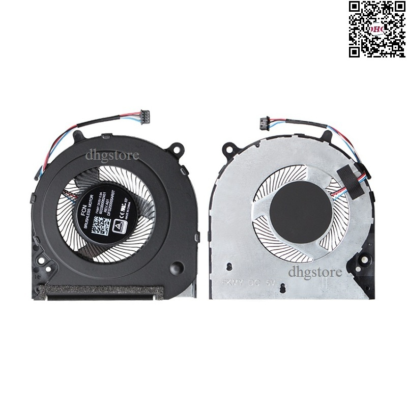 1Fan quạt tản nhiệt CPU laptop HP 240 G7, 240 G8, 246 G7, 300 G5, 340 ...
