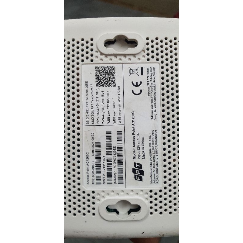 Mesh FPT model Access point AC1200C | Shopee Việt Nam