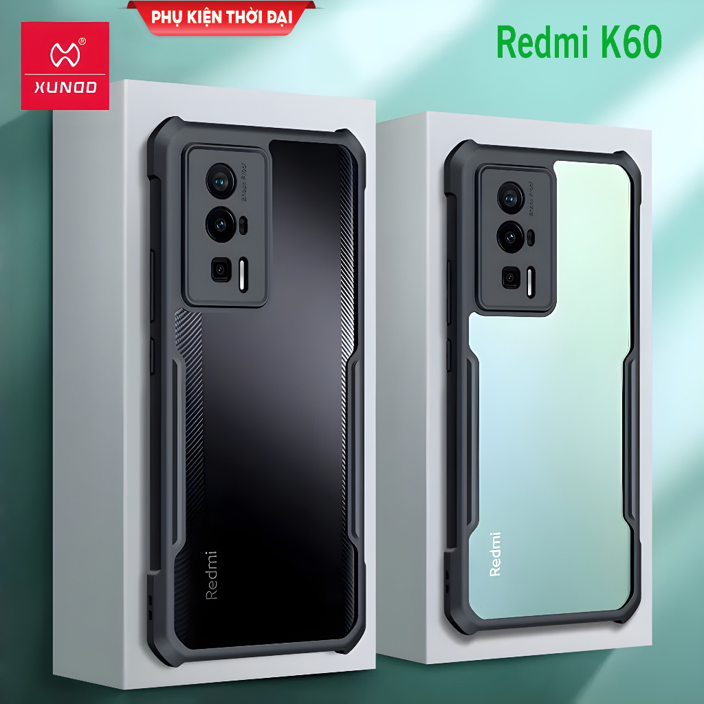 Ốp lưng Redmi K60 / K60 Pro / K70E / Poco F4 / F5 Pro K40 / K50 / K70 / K40s hiệu Xundd lưng ...