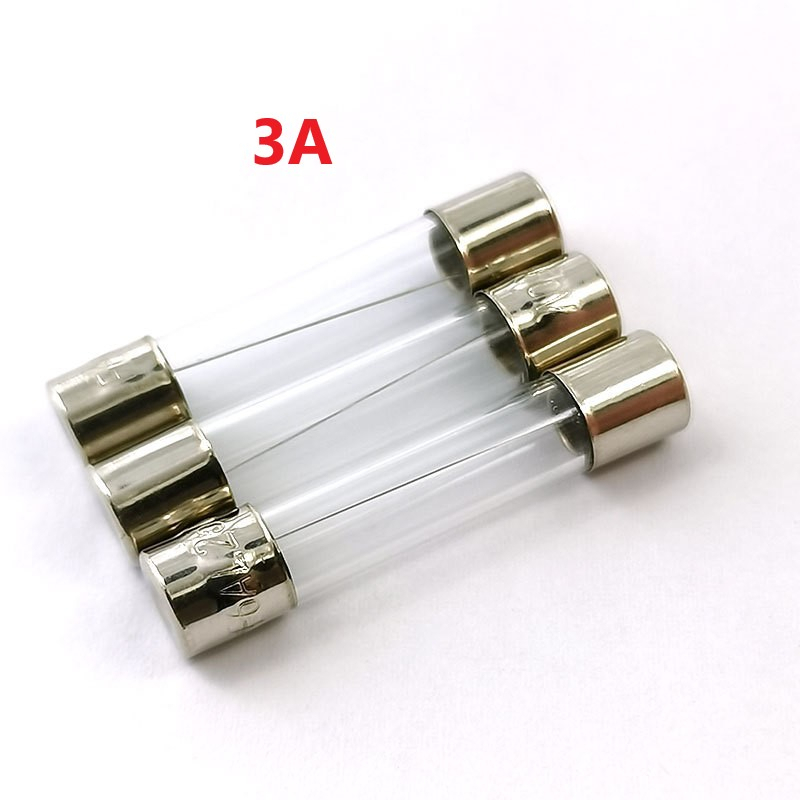 Cầu Chì 5x20 mm 250V ống thủy tinh 1A, 2A, 3A, 4A, 5A, 6A, 10A, 15A, 20A, Cầu chì ống 5* 20 mm ...