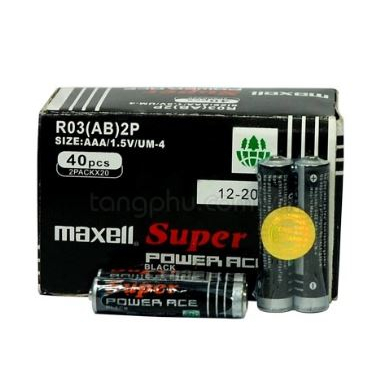 HỘP 40 VIÊN PIN 3A (SIZE AAA) MAXELL HÀNG RẺ. PIN GẮN REMOTE MÁY LẠNH | Shopee Việt Nam