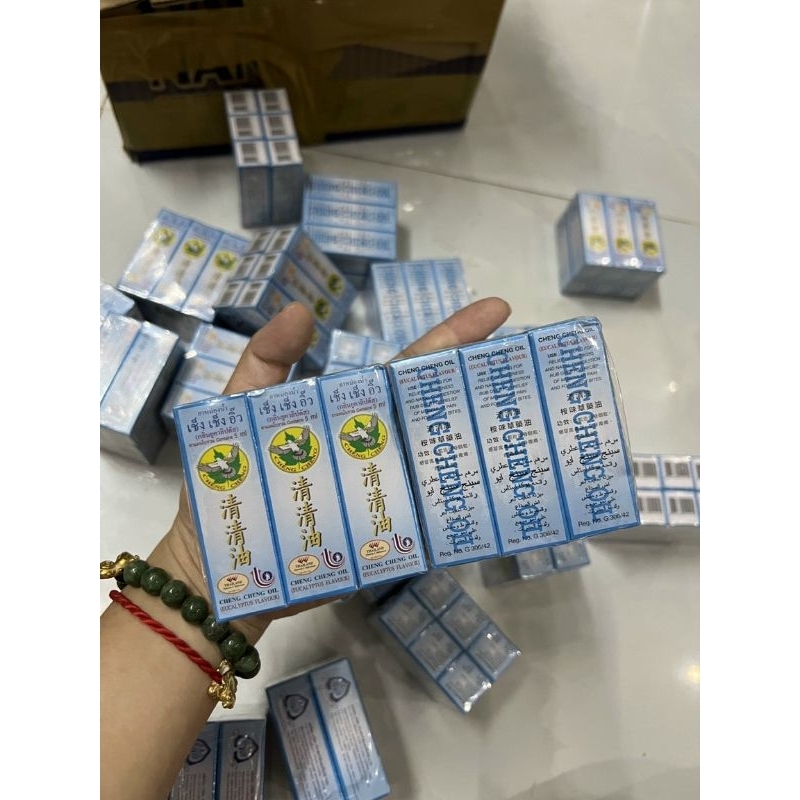 Lốc 6 chai Dầu gió Cheng Cheng Cheng 5ml | Shopee Việt Nam