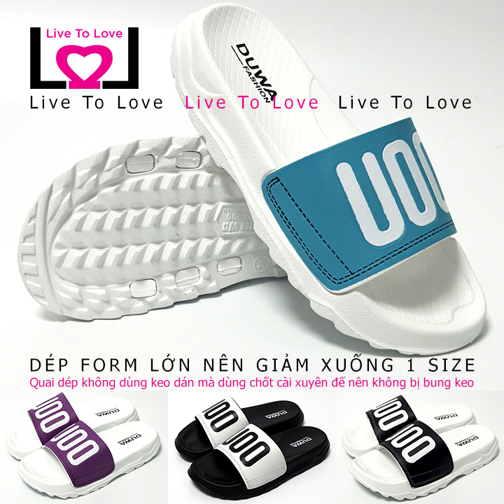 Dép quai ngang Unisex siêu nhẹ DUWA - Hàng chính hãng - SN206 | Shopee Việt Nam