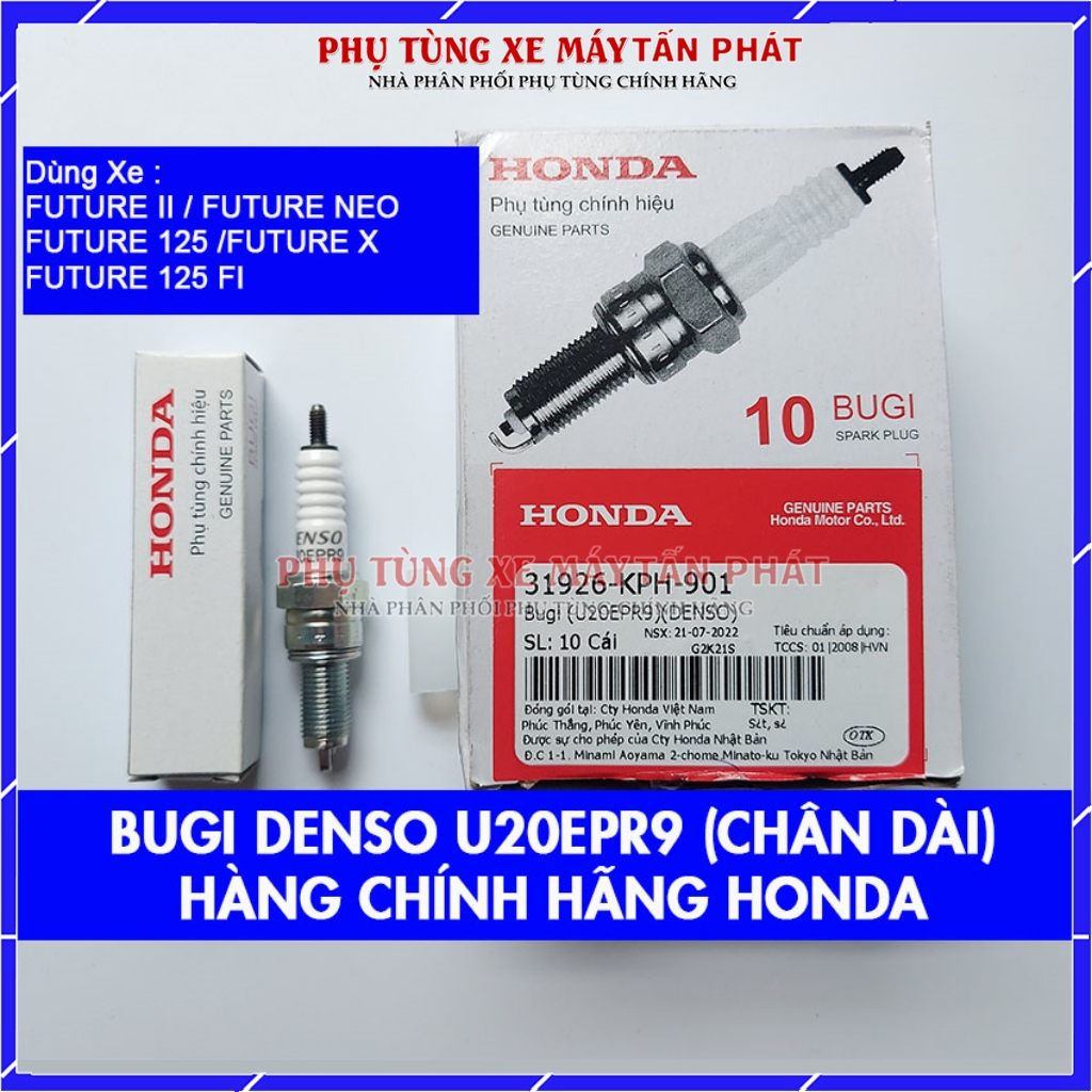 Bugi (DENSO) U20EPR9 Chính Hãng Honda Xe Máy Future II /Future Neo ...