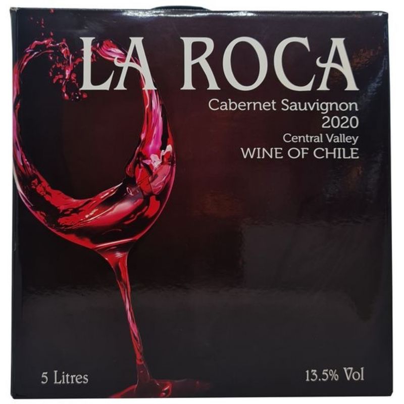 Rượu vang Bịch Chile La Roca Đỏ 5L | Shopee Việt Nam