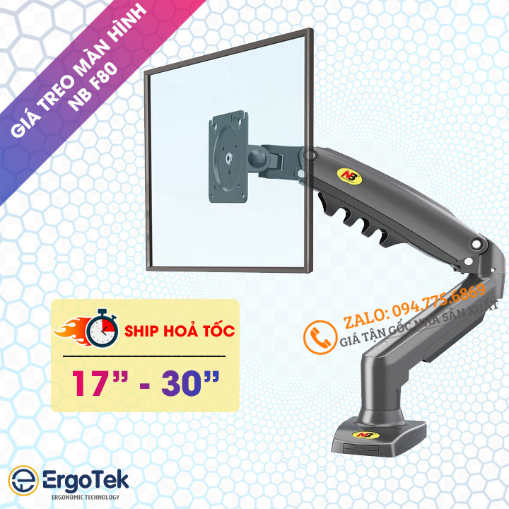 Giá Treo Màn Hình Máy Tính NB F80 / EZ1 / H100 17 - 30 Inch / NB G45 22 ...