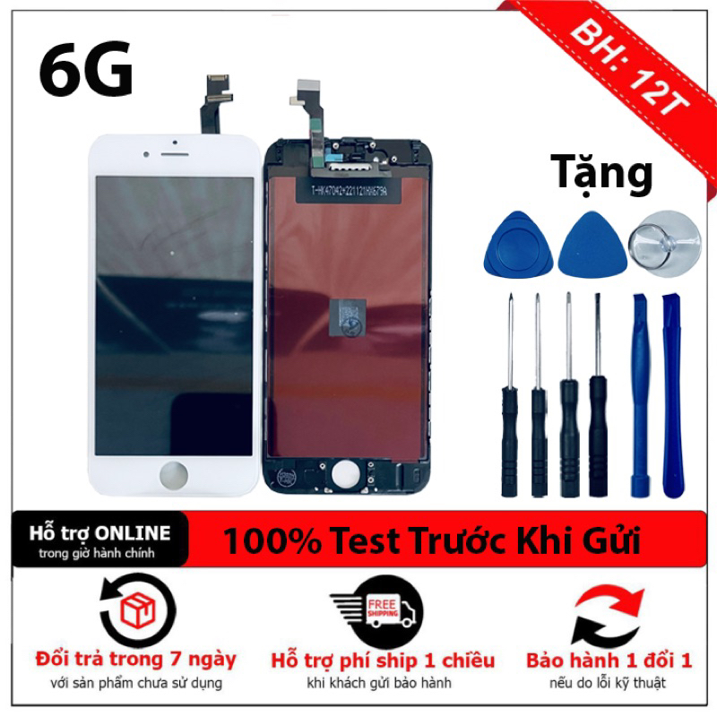 Màn hình thay thế cho ip_6G - tặng kèm bộ 9 món tự thay thế. | Shopee ...