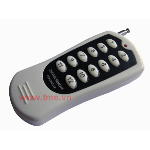 YET112D-12-W - 315MHz Fixed Code 12-Channel RF Remote, White | Shopee ...