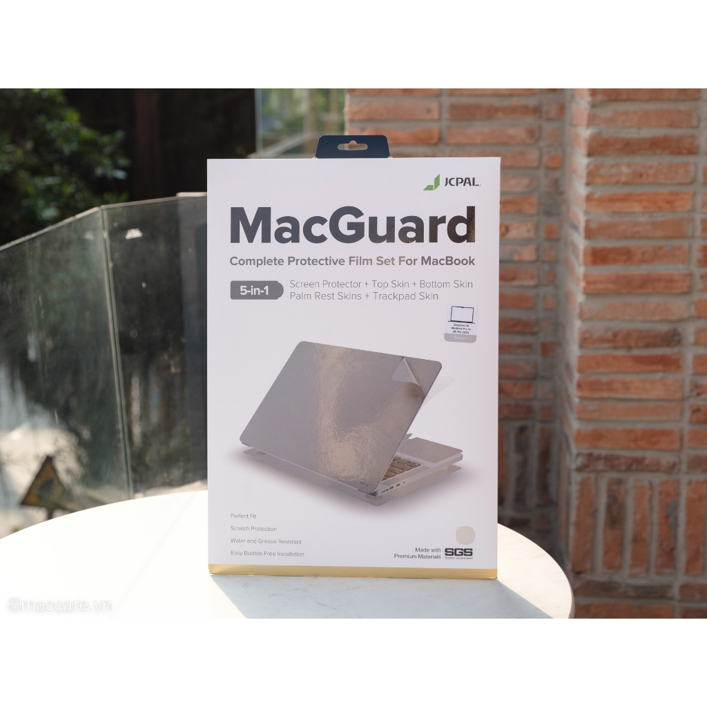 Bộ dán bảo vệ macbook pro 14inch/16inch m1, m2 Jcpal MacGuard | Shopee ...