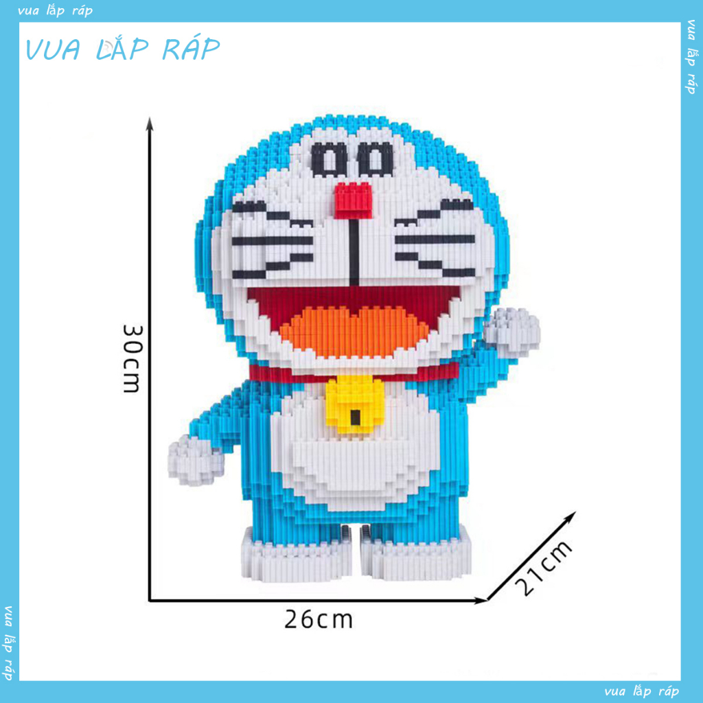 Mô hình lắp ráp doremon xin chào size 30cm hàng chuẩn đẹp, lắp ráp dễ ...