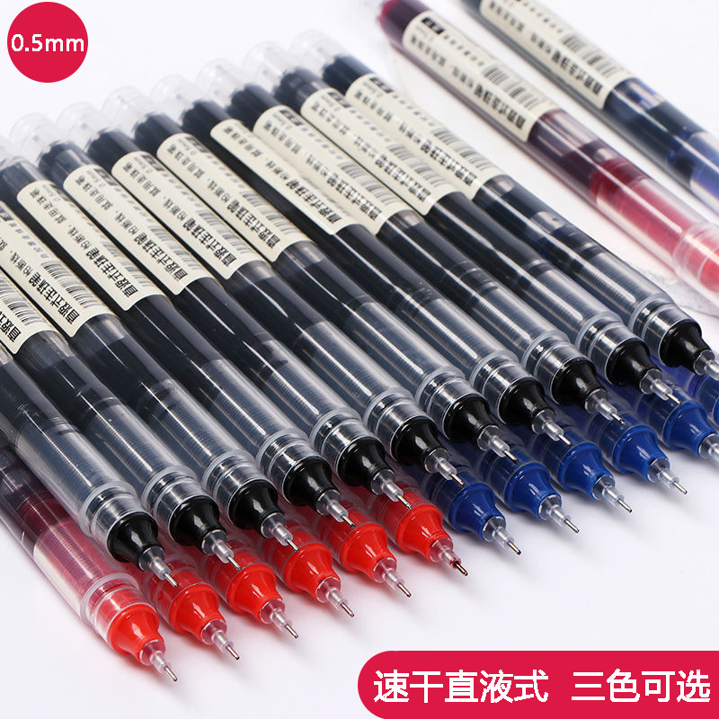 Bút mực nước SANABC ngòi bút 0.5mm màu xanh/đỏ/đen | Shopee Việt Nam