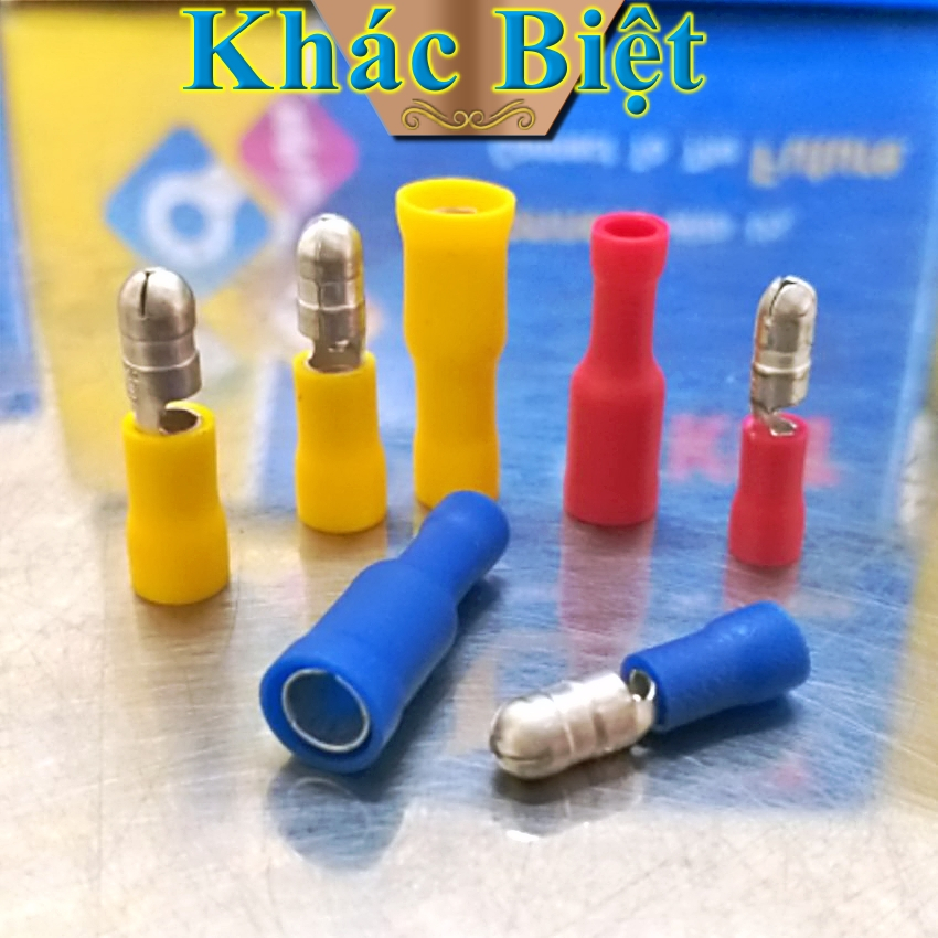 [ 25 cặp ] Đầu cos ghim tròn đầu đạn đực cái cao cấp KST MPV FRV bằng ...