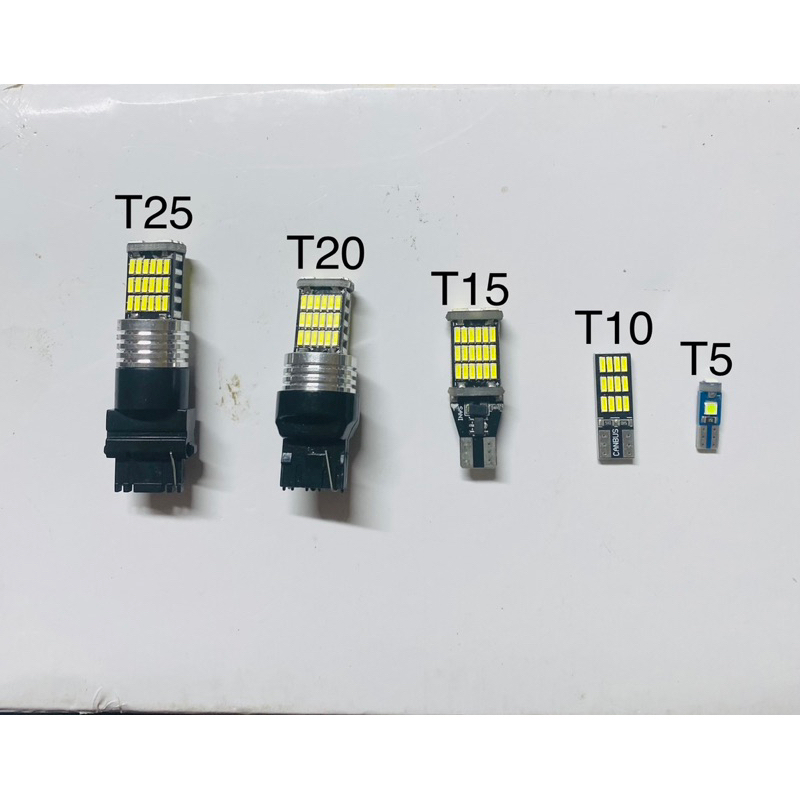 (Bóng Led trắng) Bóng đèn Led lắp ô tô đủ chân: T10, T15, T20, 1156, 1157, 7440, 7443 - BH 6 ...