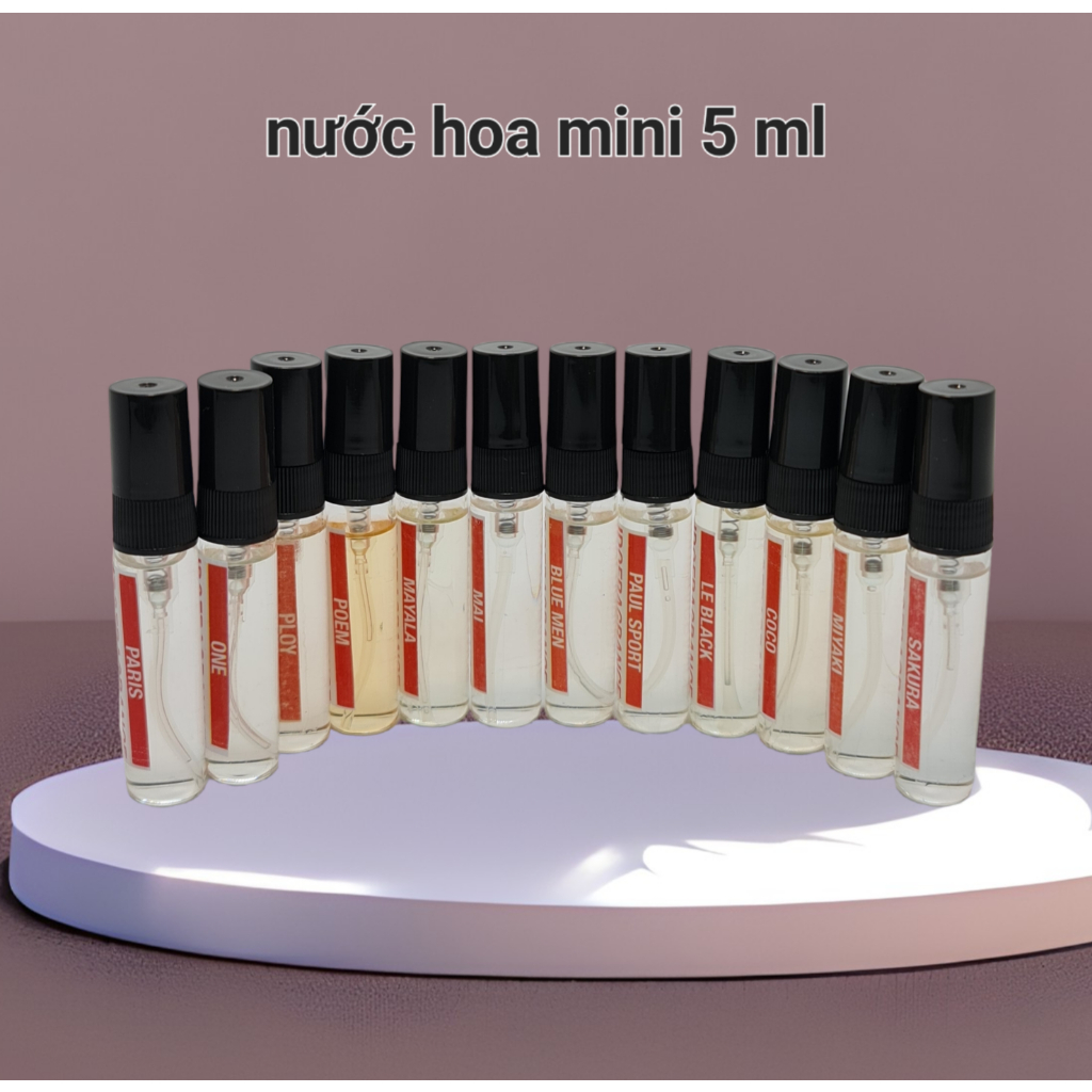 Nước hoa mini IDO nam nữ Thơm Lâu Nhẹ Nhàng Cuốn Hút 5 ml - 10 Mùi Hương | Shopee Việt Nam
