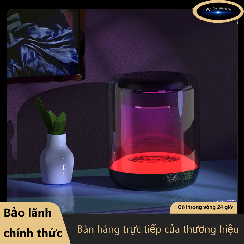 Loa bluetooth mini tích hợp đèn LED cho máy tính để bàn gia đình loa ...