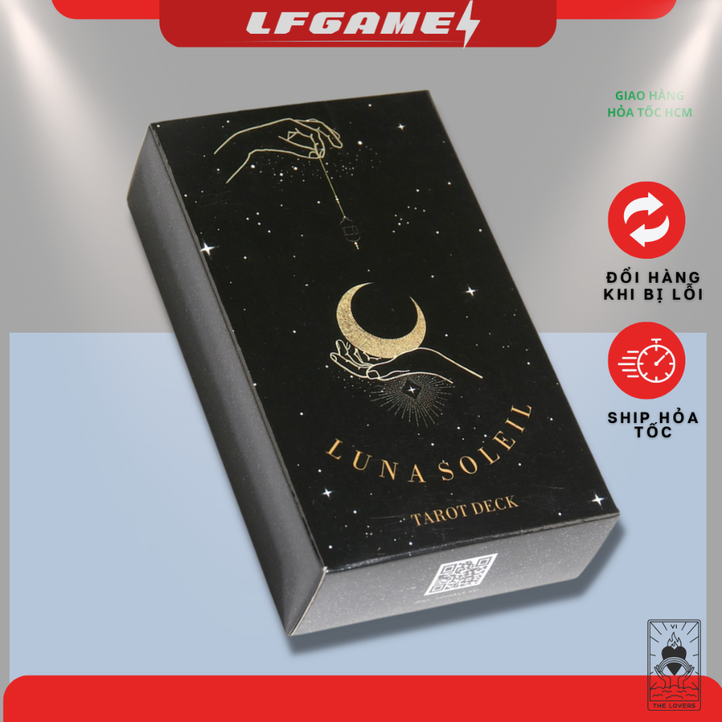 Bộ bài Tarot LUNA SOLEIL tarot bói bài oracle [MUA 2 BỘ BẤT KÌ TẶNG ĐÁ THANH TẨY] | Shopee Việt Nam