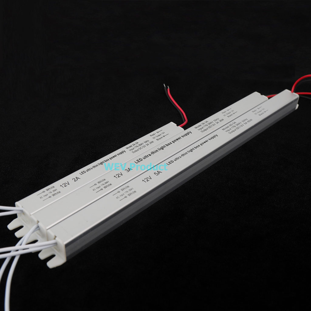 Driver Đèn Led Dây 12V 2A 3A 5A Driver Đũa Adapter Xung 60W 36W 24W ...