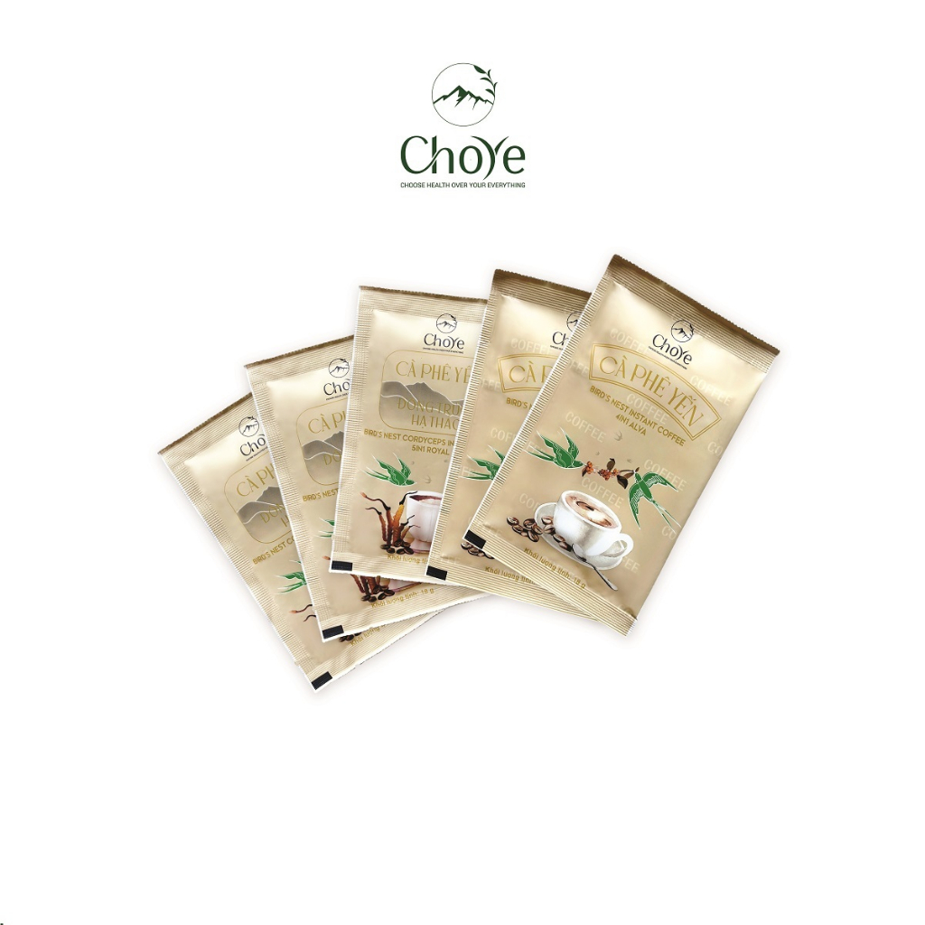 [Hàng Tặng] Set 5 gói Cà Phê Hòa Tan Choye bất kỳ - giao ngẫu nhiên ...