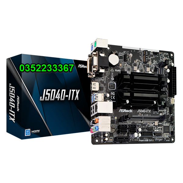 Main ITX ASRock J5040 up to 3.2GHz, NAS synology, Xpenology | Shopee ...