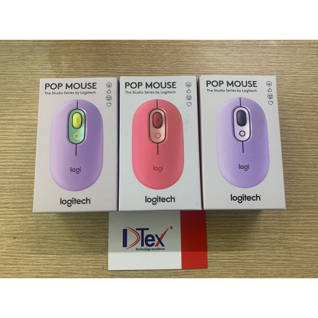 Chuột không dây Blutooth Logitech Pop Mouse - hàng chính hãng bảo hành ...