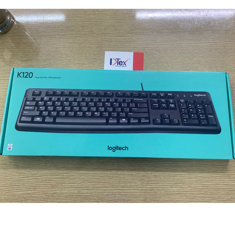 Bàn phím có dây Logitech K120 - hàng chính hãng Logitech | Shopee Việt Nam