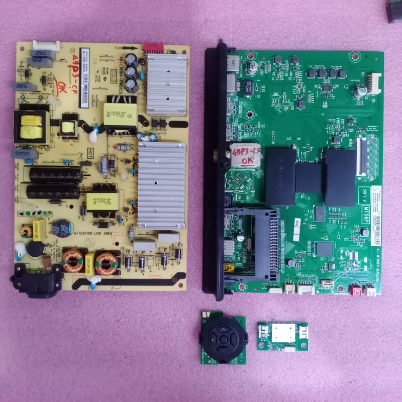 bo mạch tivi TCL 49P3-CF,bo xử lý, khiển, nguồn, main chính, chủ,bo wifi,bo mắt | Shopee Việt Nam