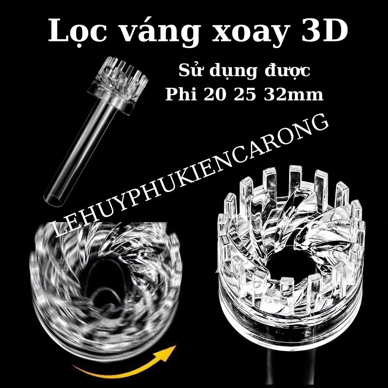 Lọc Váng Xoay 3D Trong Suốt | Hút Váng Mặt Hồ Cá – Thủy Sinh – Cá Rồng ...