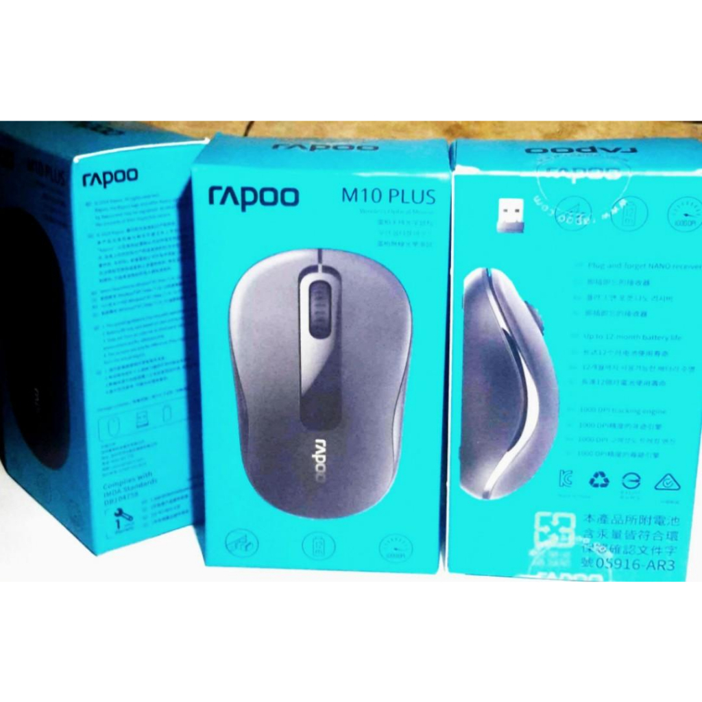Chuột Không Dây Rapoo M10 Plus | Shopee Việt Nam