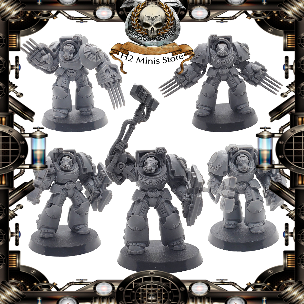 [Mô hình in 3D] Mô hình Warhammer Assault Terminator Squad (True Scale ...