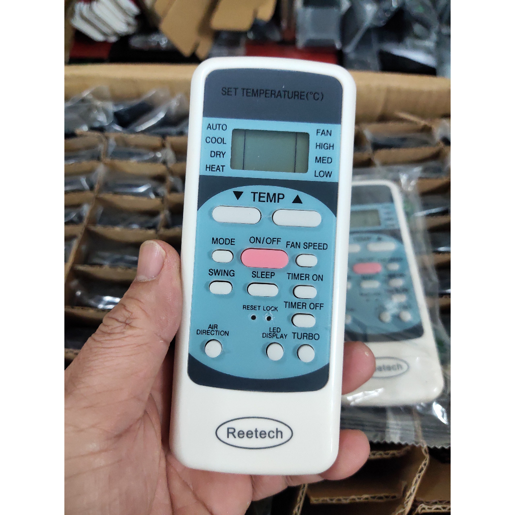 1REMOTE MÁY LẠNH REETECH R51M/E - ĐIỀU KHIỂN ĐIỀU HÒA REETECH R51M/E ...