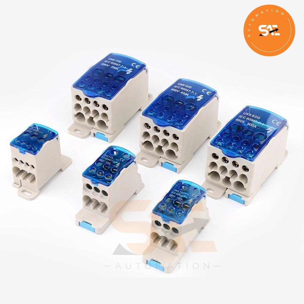 Cầu đấu chia dây điện, hộp nối cáp 80A/125A/160A UKK-80, UKK-125A, UKK160A | Shopee Việt Nam