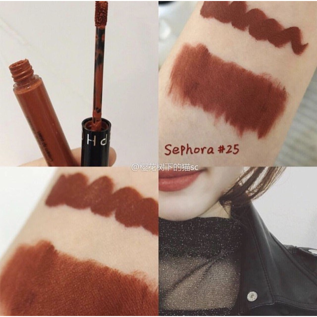 Son kem SEPHORA Cream Lip Stain màu 25 Coral Sunset | Shopee Việt Nam