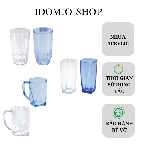 Ly Nhựa Trong Acrylic | Shopee Việt Nam