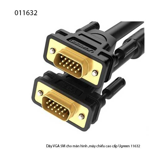 Dây VGA/VGA 5M cho màn hình ,máy chiếu cao cấp Ugreen 11632 | Shopee ...