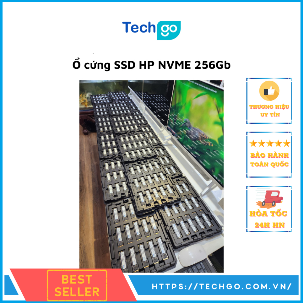 Ổ cứng SSD HP NVME 256Gb chính hãng new 100% Full Vat bảo hành 10 năm ...